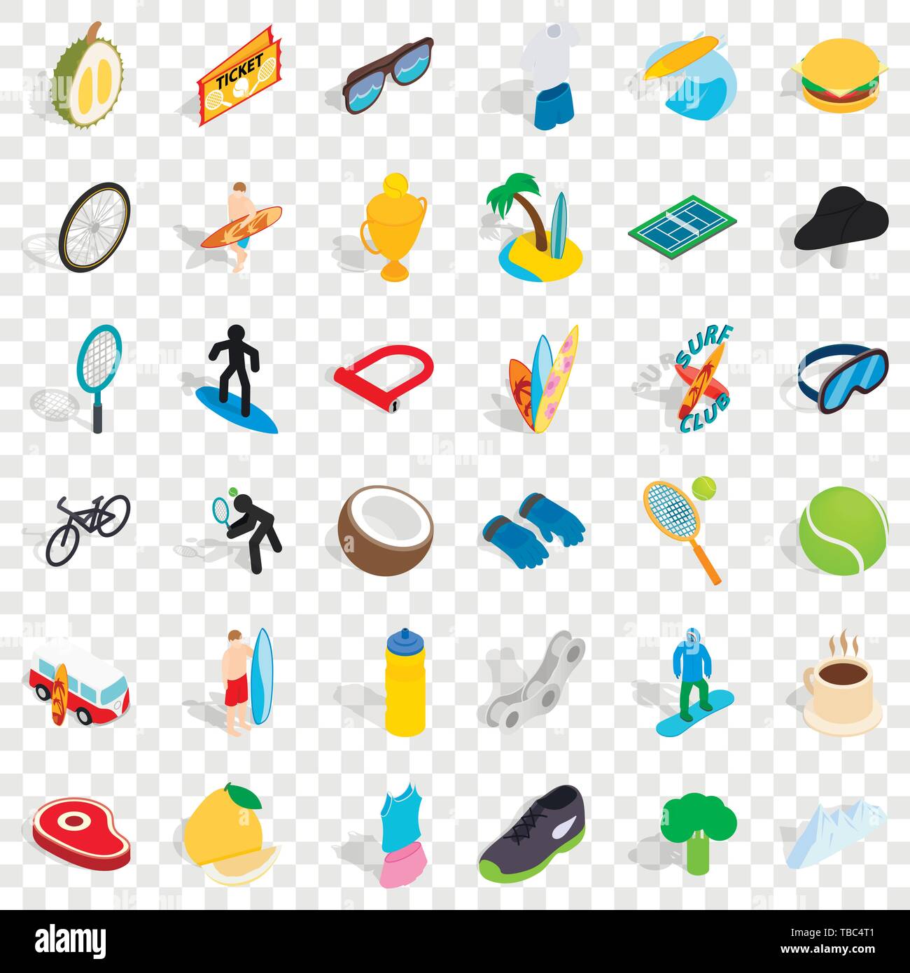 Victory icons set, isometric style Stock Vector Image & Art - Alamy