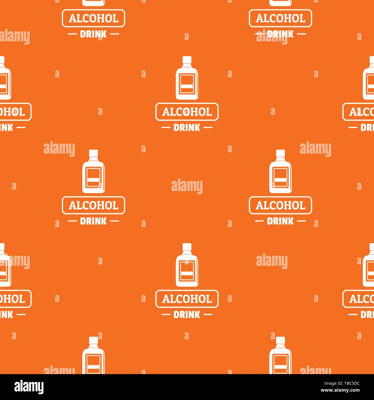 Quality alcohol pattern vector orange Stock Vector Image & Art - Alamy