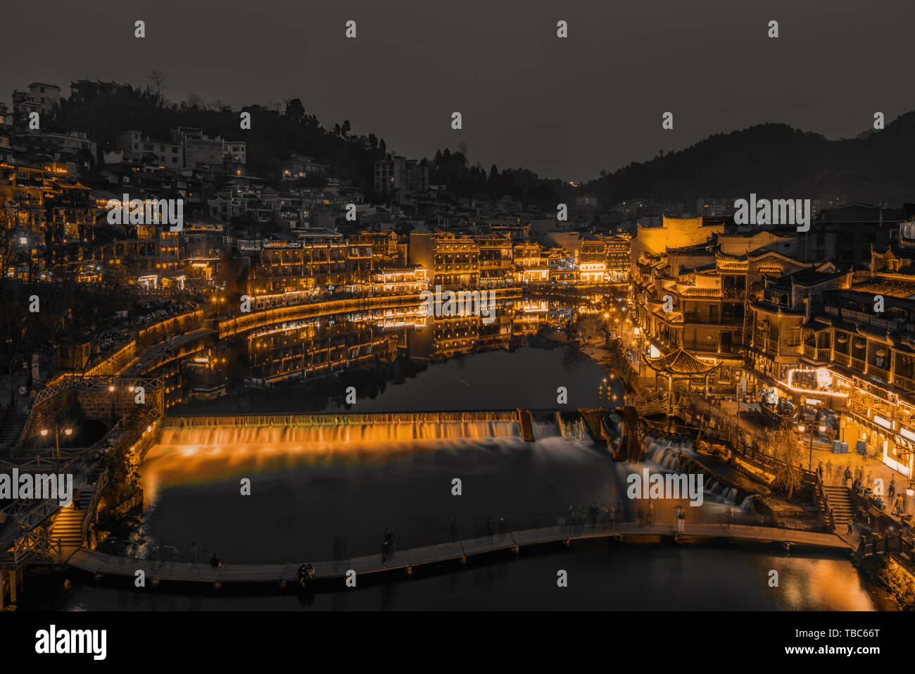 Scenery of the ancient town of Phoenix in western Hunan Stock Photo - Alamy
