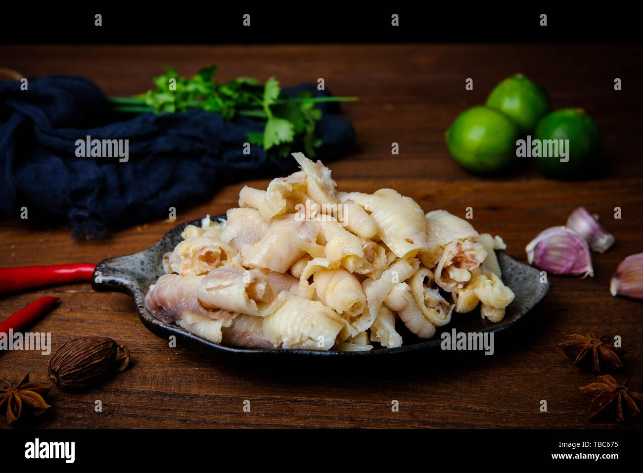 Sichuan cuisine, boneless phoenix claws Stock Photo - Alamy