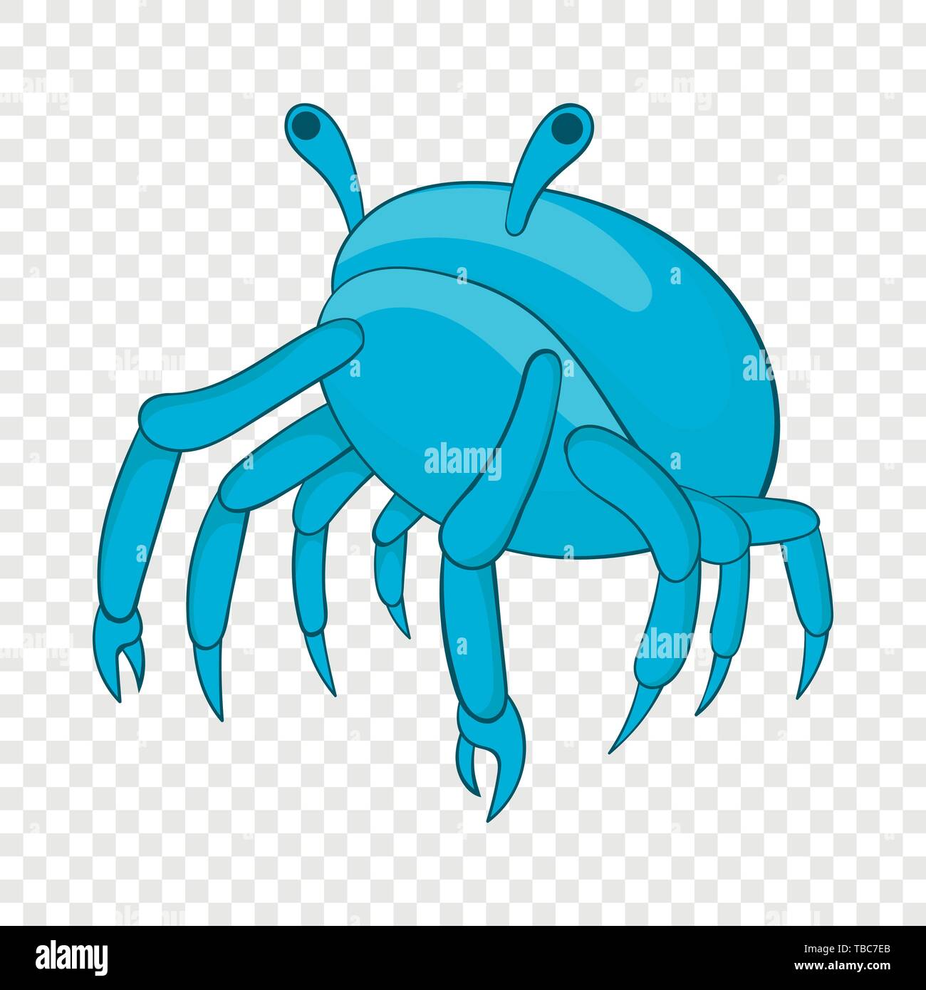 Blue crab icon, cartoon style Stock Vector Image & Art - Alamy