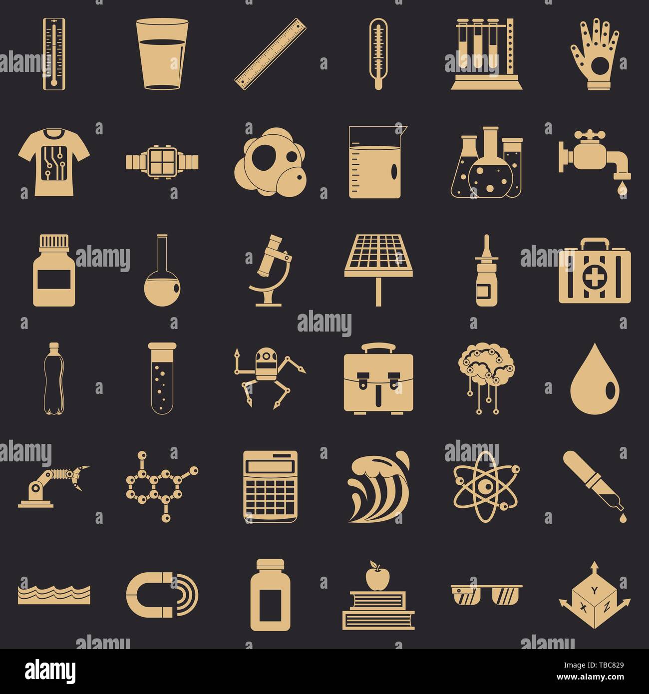 Development icons set, simple style Stock Vector Image & Art - Alamy