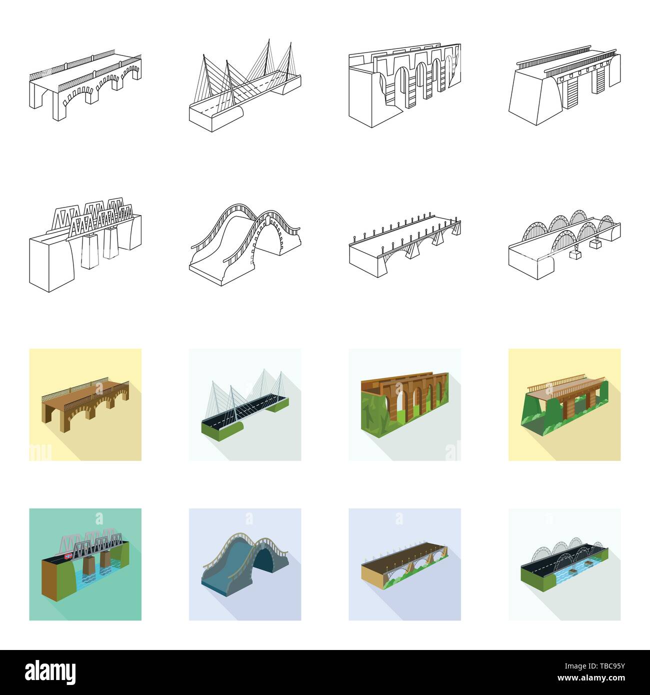 Isolated Object Of Connection And Design Symbol Collection Of Connection And Side Stock Symbol