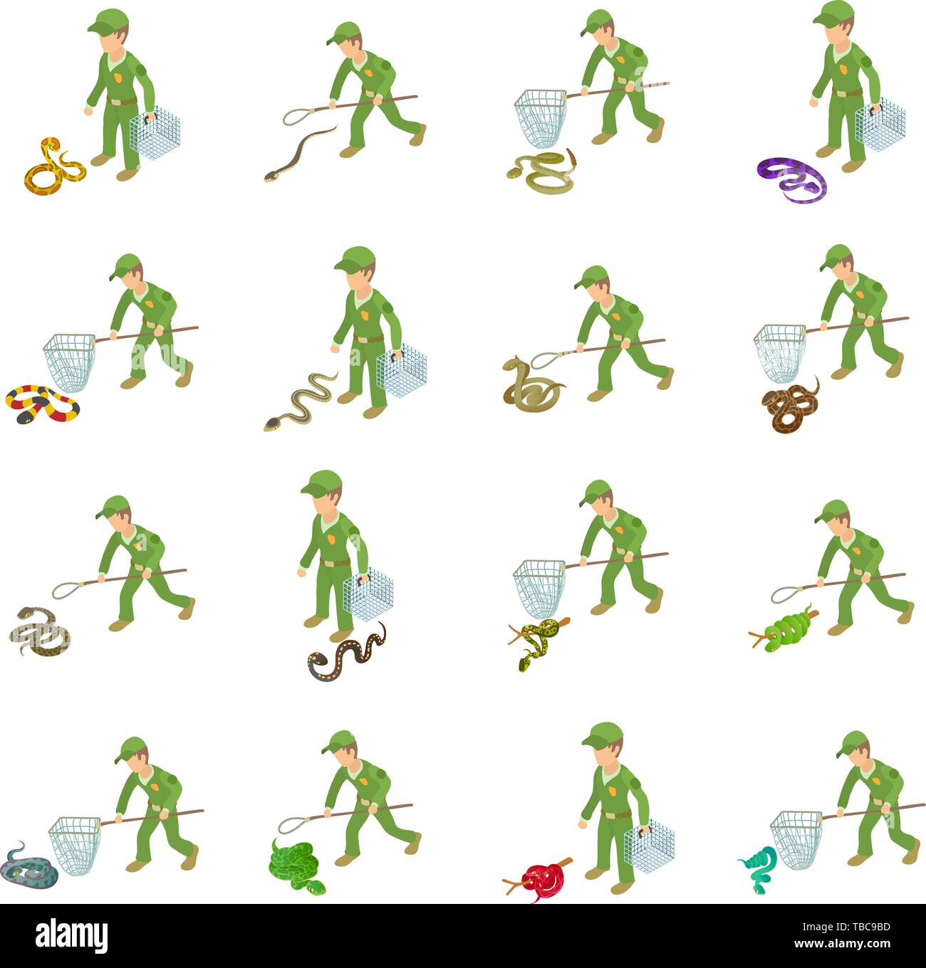 Snake mountain trail Stock Vector Images - Alamy