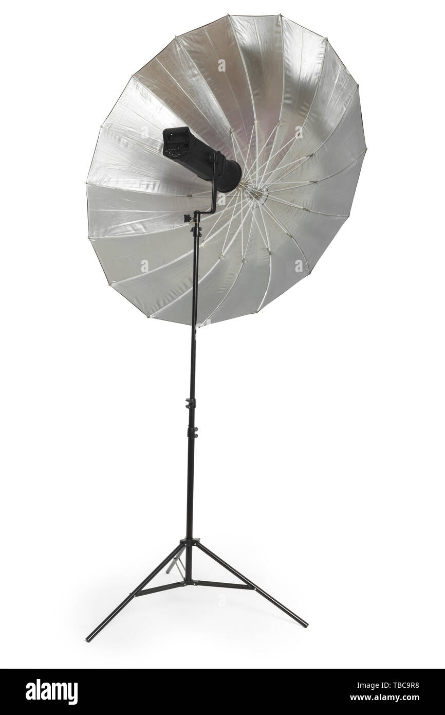 Studio lighting isolated on white Stock Photo - Alamy