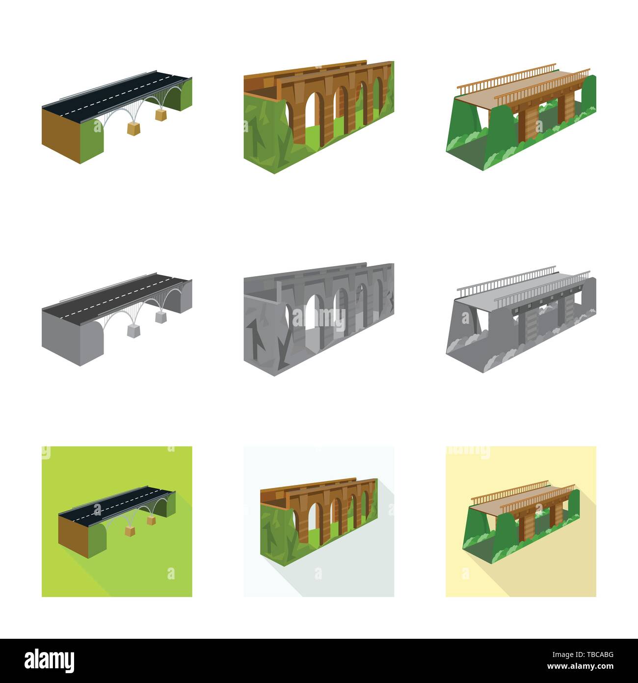 Vector illustration of connection and design symbol. Set of connection ...
