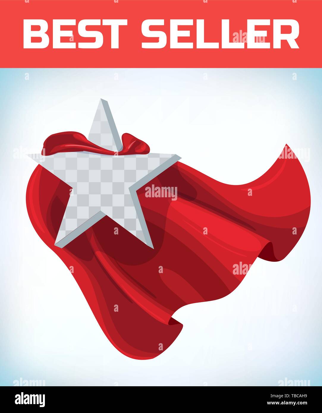 Star concept. Star in cape. Super cloak. Super star. Power icon ...