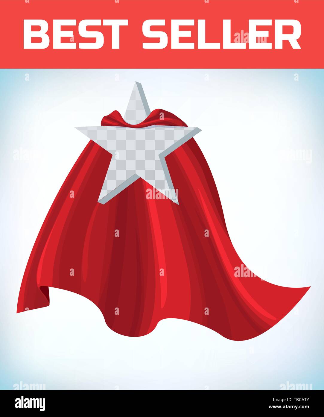Star concept. Star in cape. Super cloak. Super star. Power icon ...