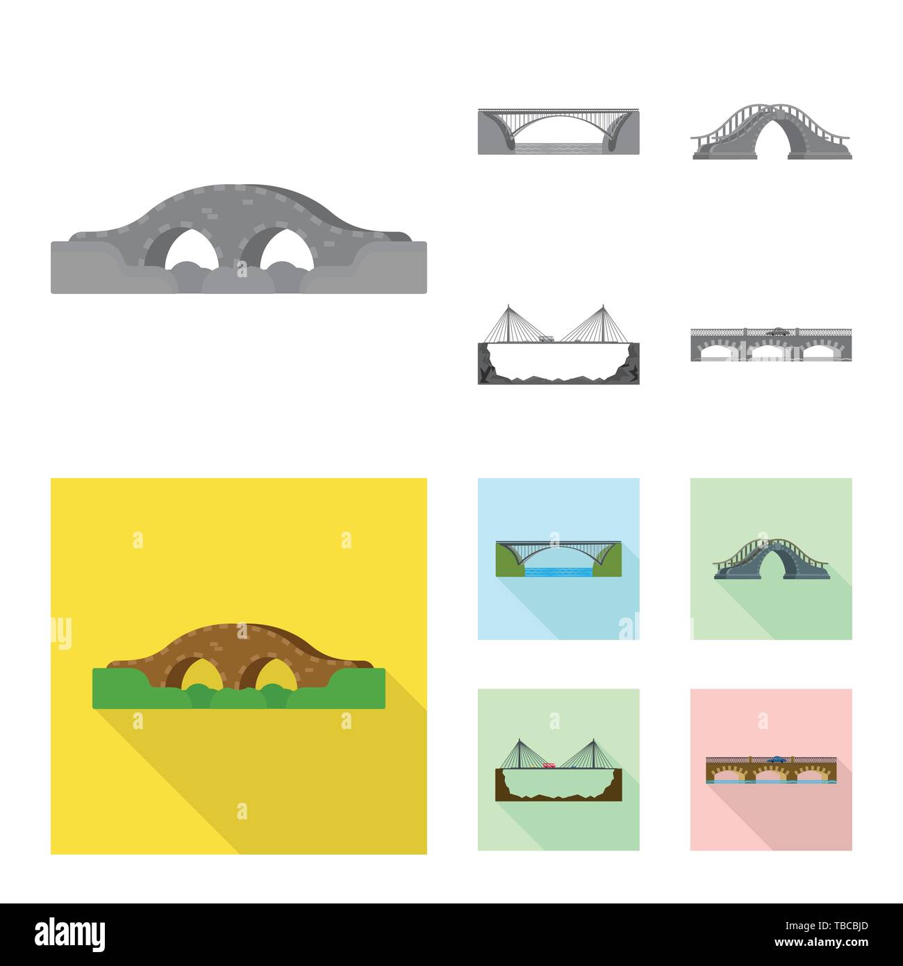 Isolated Object Of Connection And Design Logo Collection Of Connection And Side Stock Vector