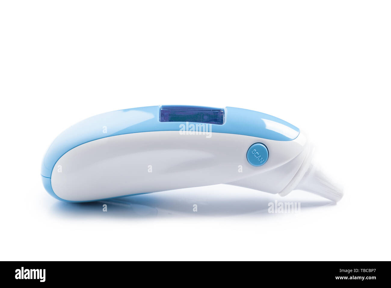 Electronic modern thermometer isolated Stock Photo - Alamy