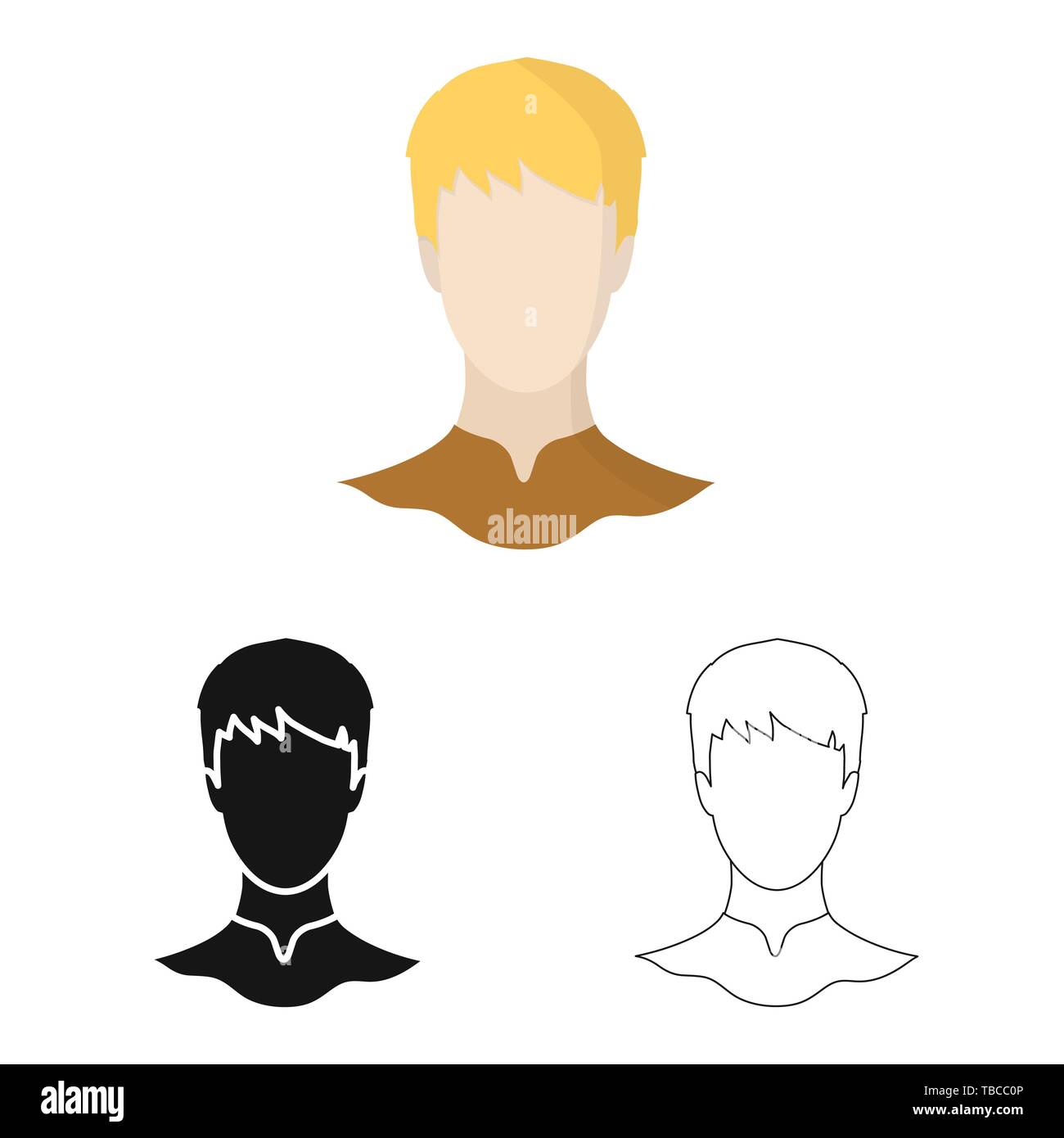 Vector illustration of professional and photo symbol. Set of ...