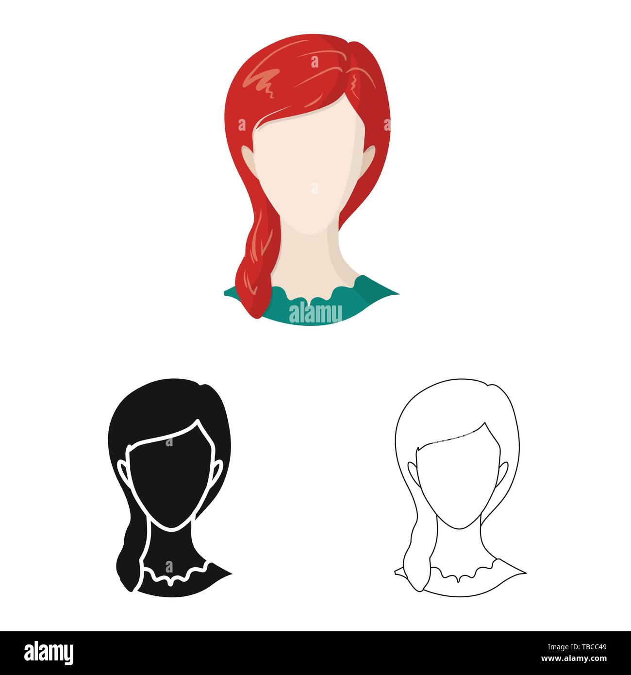 Styling symbol photo Stock Vector Images - Alamy