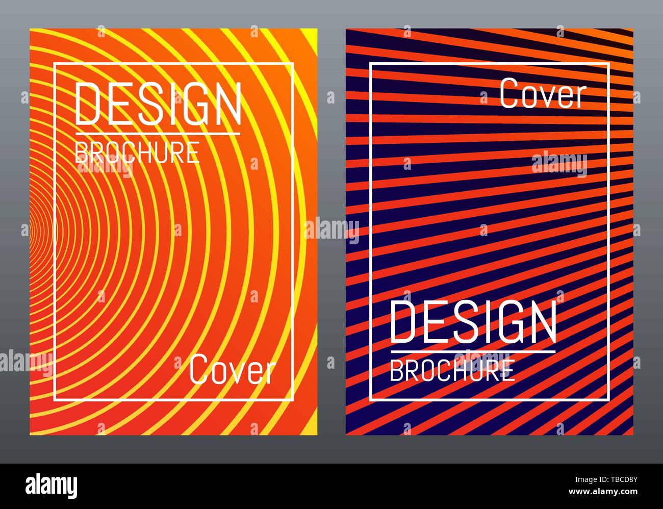 Cover design for brochure, magazine, poster, flyer. Colorful concept ...