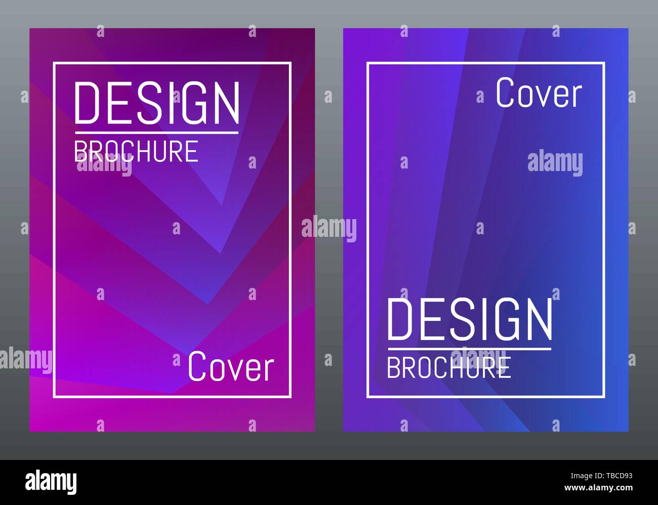 Trendy cover design. Futuristic style template for magazine, brochure ...