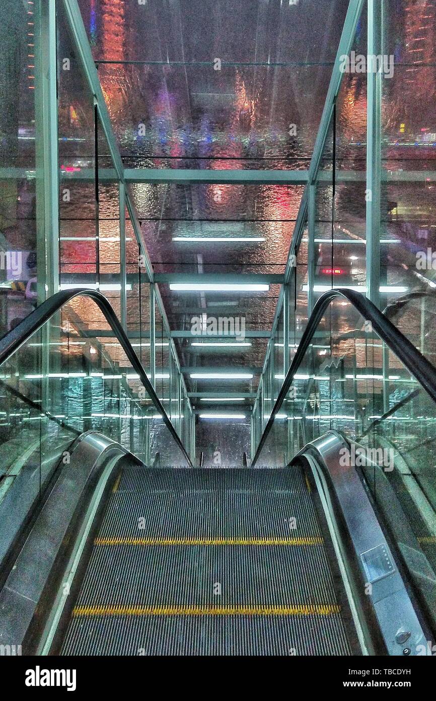 Elevator after rain Stock Photo - Alamy