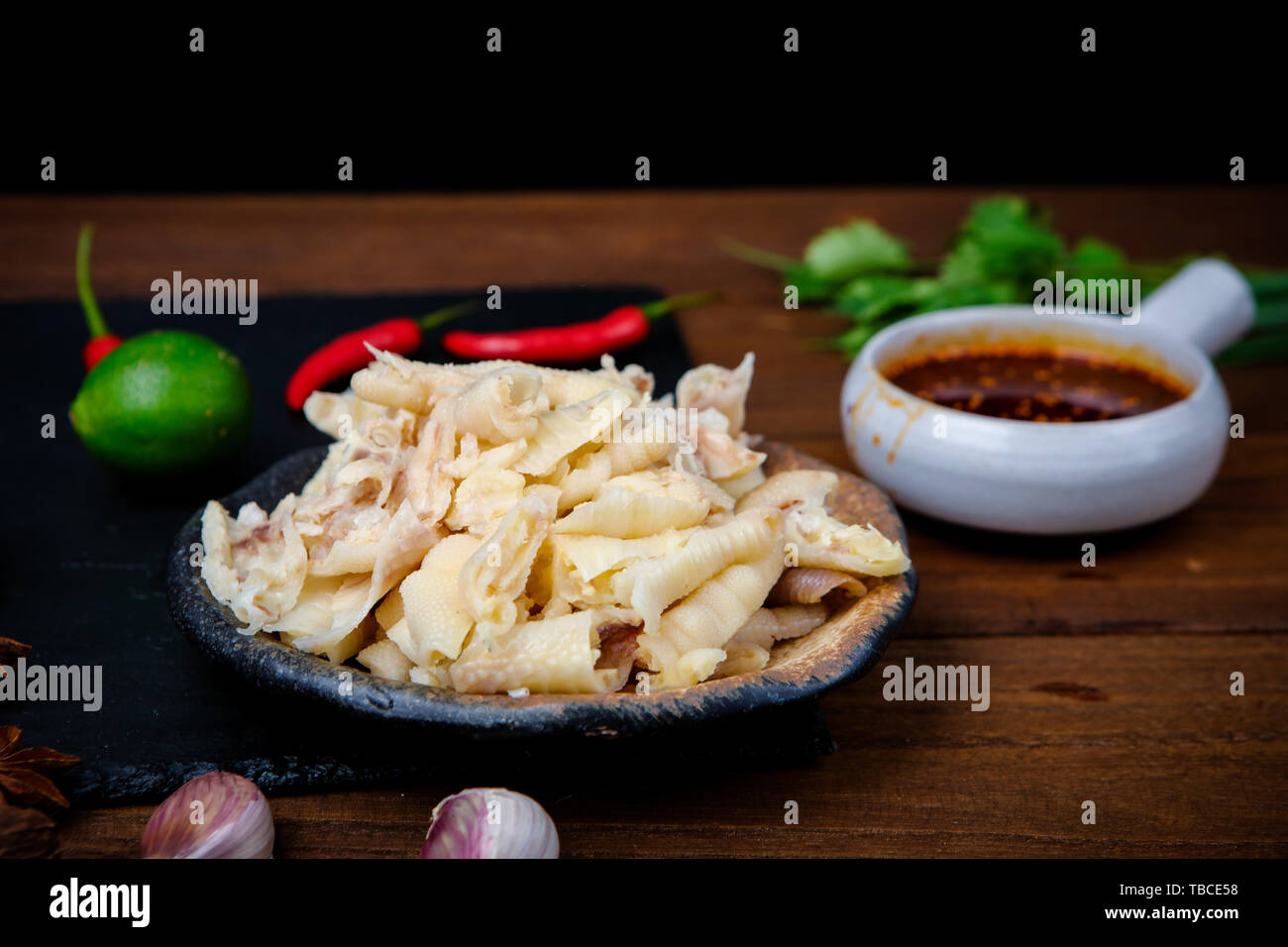 Sichuan cuisine, boneless phoenix claws Stock Photo - Alamy