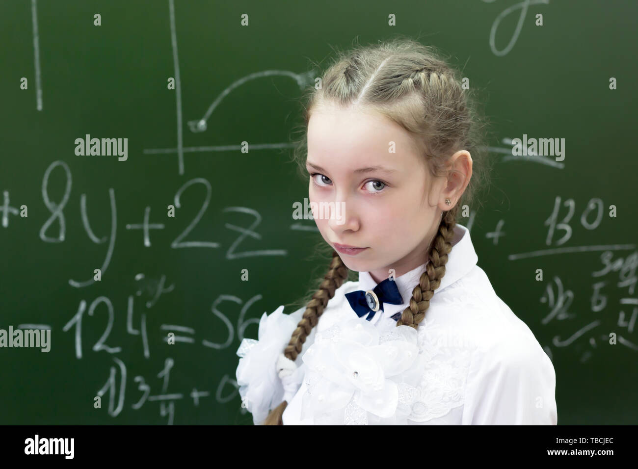Desperate schoolgirl hi-res stock photography and images - Alamy