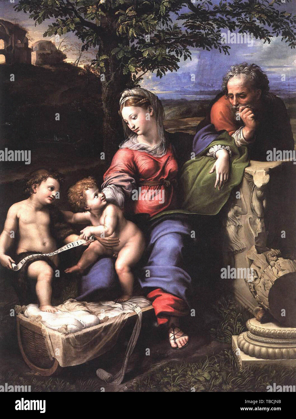 The holy family of the oak tree hi-res stock photography and images - Alamy