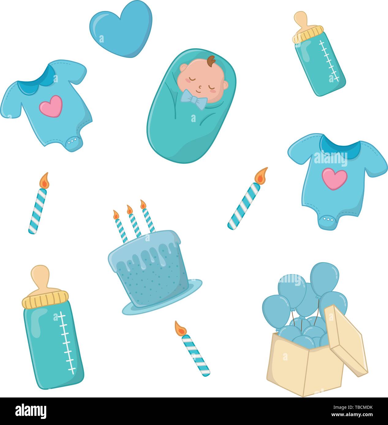 Baby Boy Stuff Clip Art