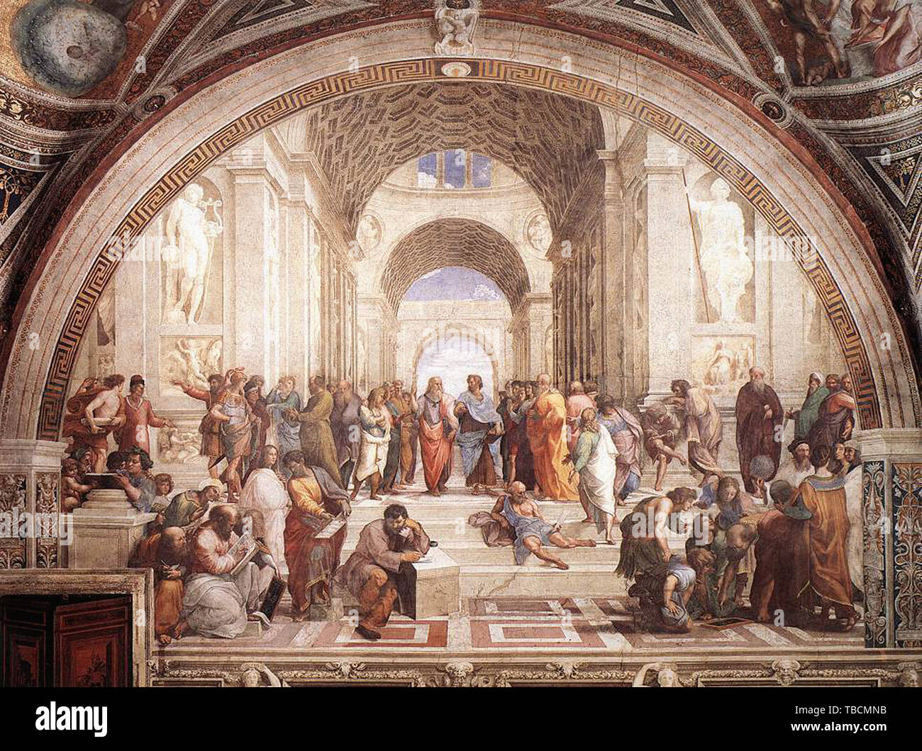 The School Of Athens Raphael Sanzio 7,518 The School Of Athens Stock