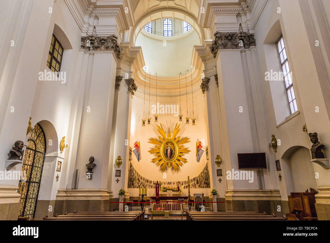 Jesuit church in warsaw hi-res stock photography and images - Alamy