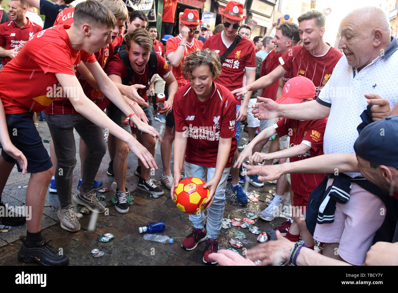 Champions league ball hi-res stock photography and images - Alamy
