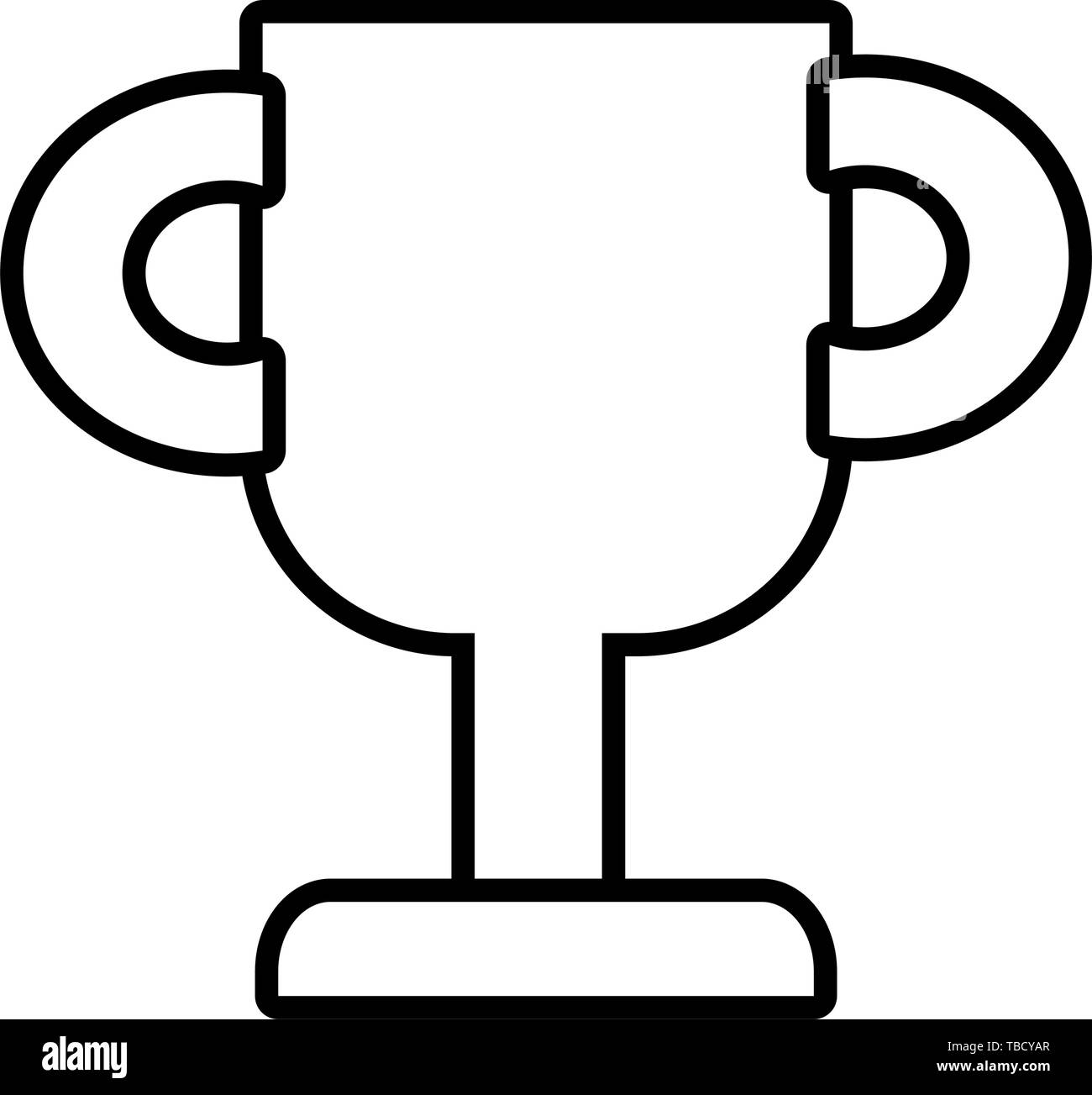 Winner cup design, medieval competition success sport achievement and ...