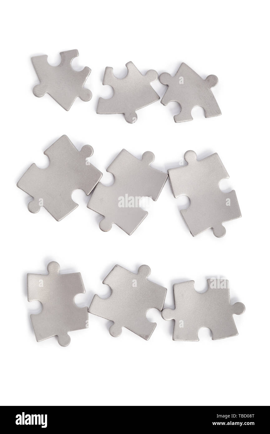 Metal puzzles Cut Out Stock Images & Pictures - Alamy