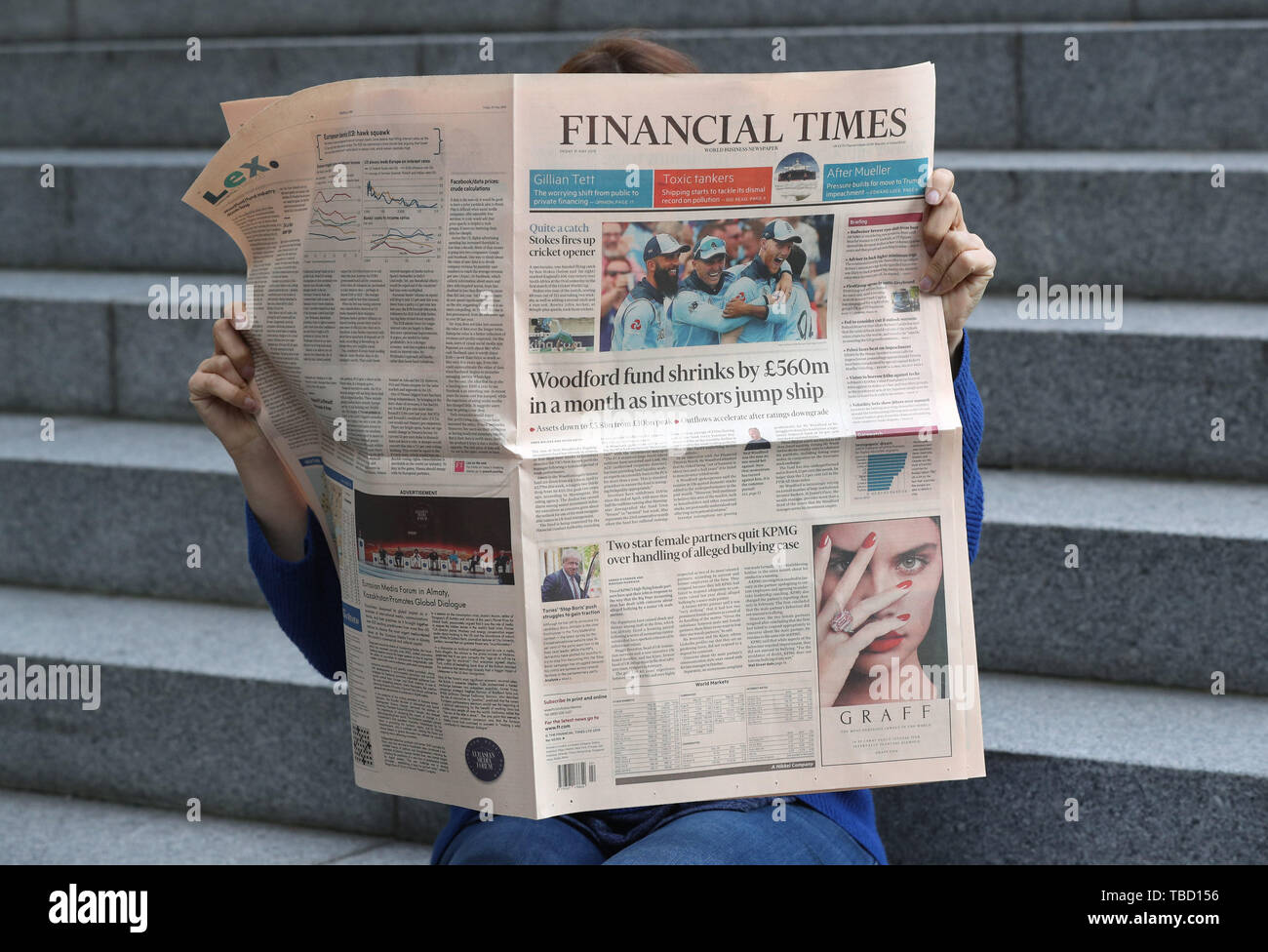 The times of london masthead hi-res stock photography and images - Alamy