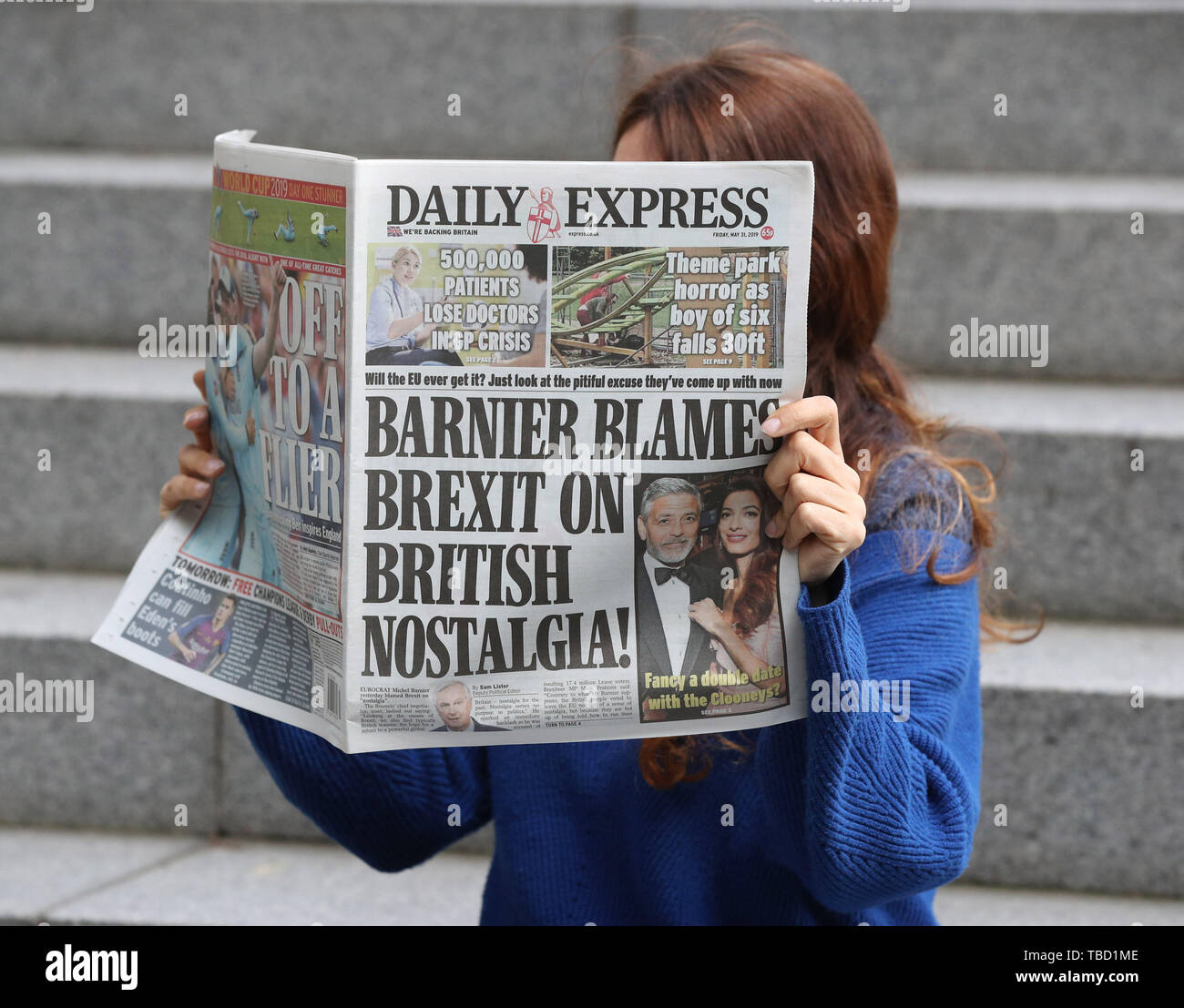 The daily express masthead hi-res stock photography and images - Alamy