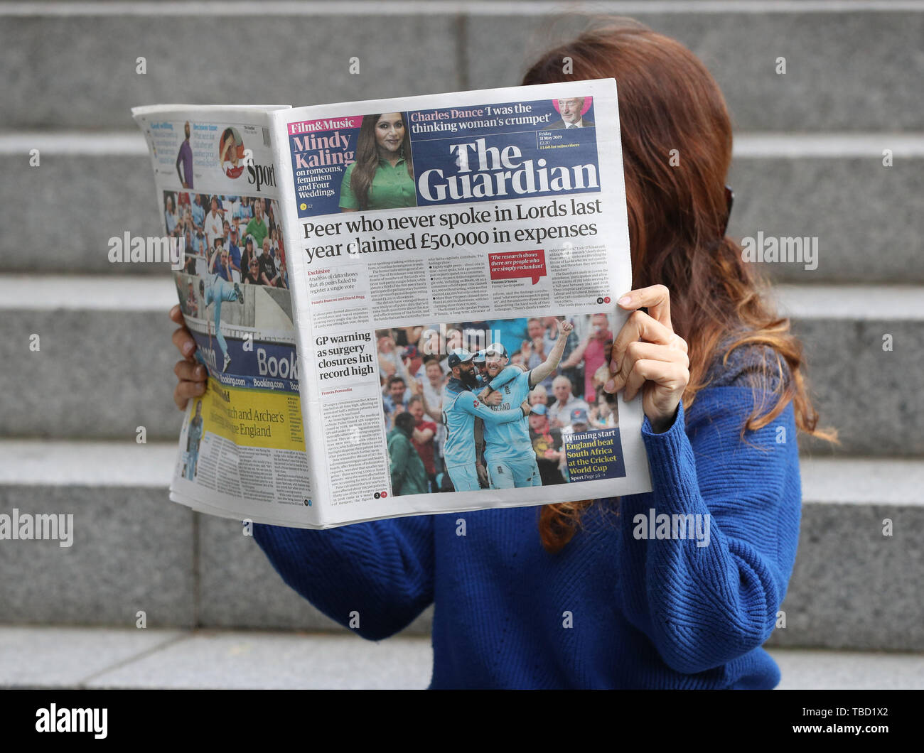 The Guardian Masthead Stock Photo - Alamy