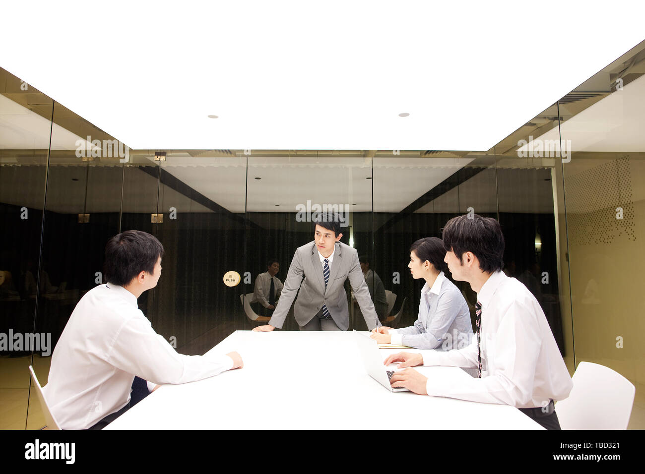 Business meeting at the office Stock Photo - Alamy