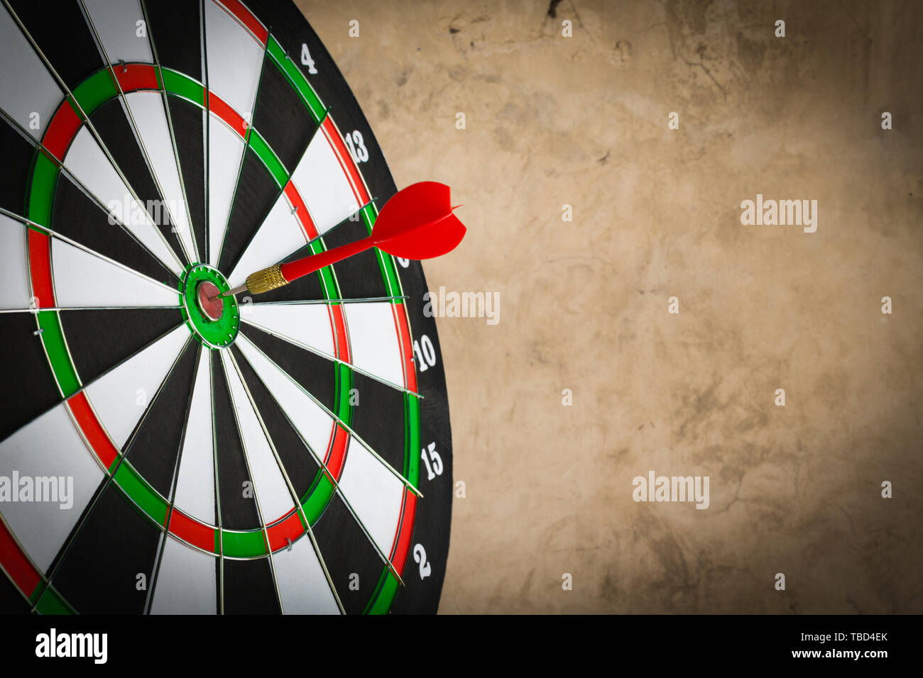 Success hitting target, aim goal achievement concept Stock Photo - Alamy