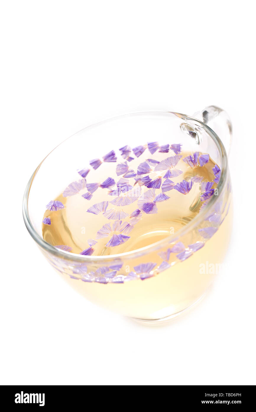 Healthy flower tea Stock Photo - Alamy