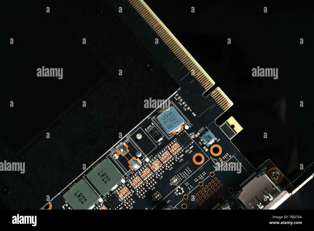 Circuit board and chip Stock Photo - Alamy
