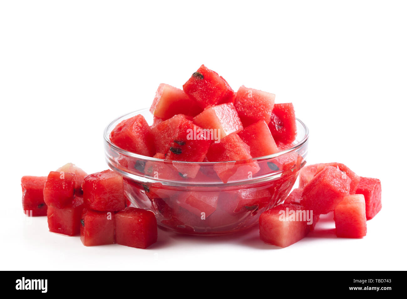 Melon cut out cube hi-res stock photography and images - Alamy