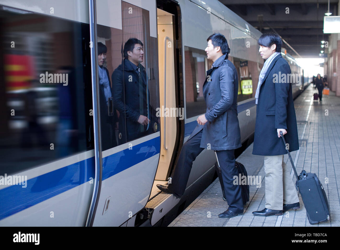 Take train hi-res stock photography and images - Alamy