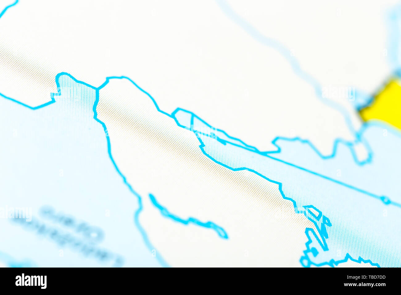 map close up Stock Photo - Alamy