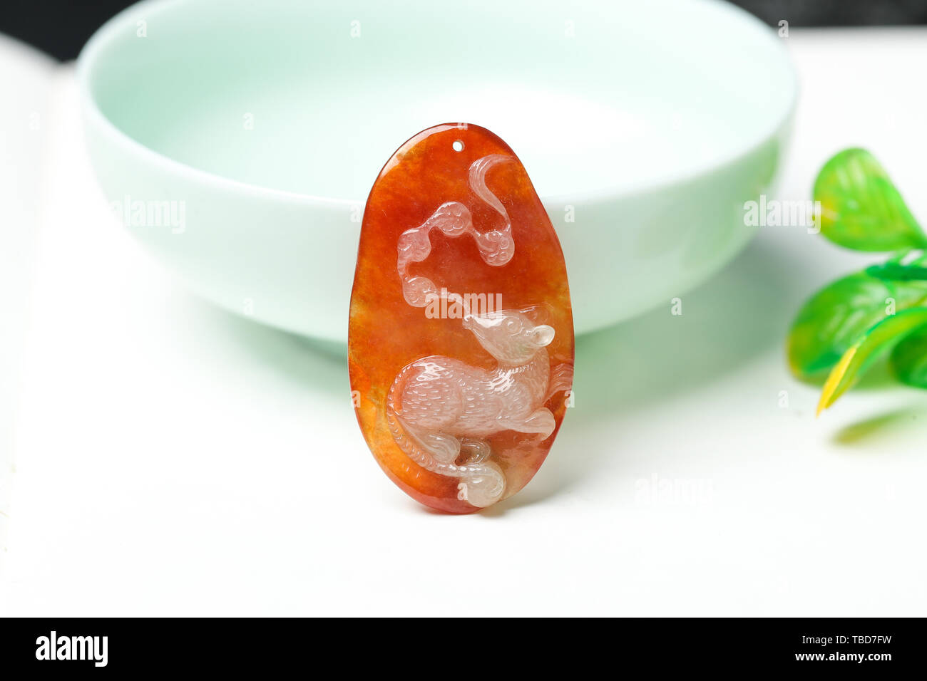 Red jade jewelry Stock Photo - Alamy