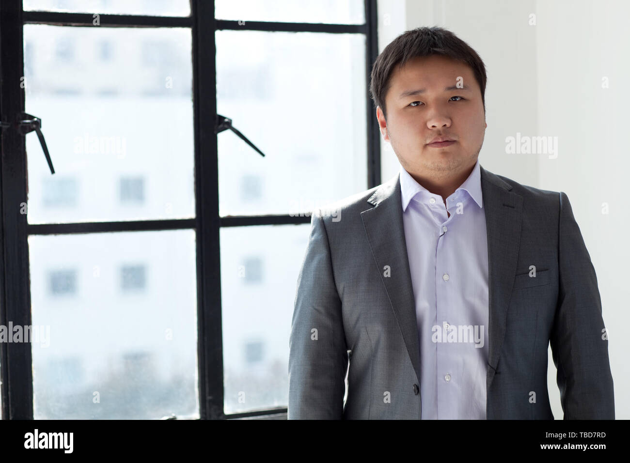 A white-collar man in the office Stock Photo - Alamy