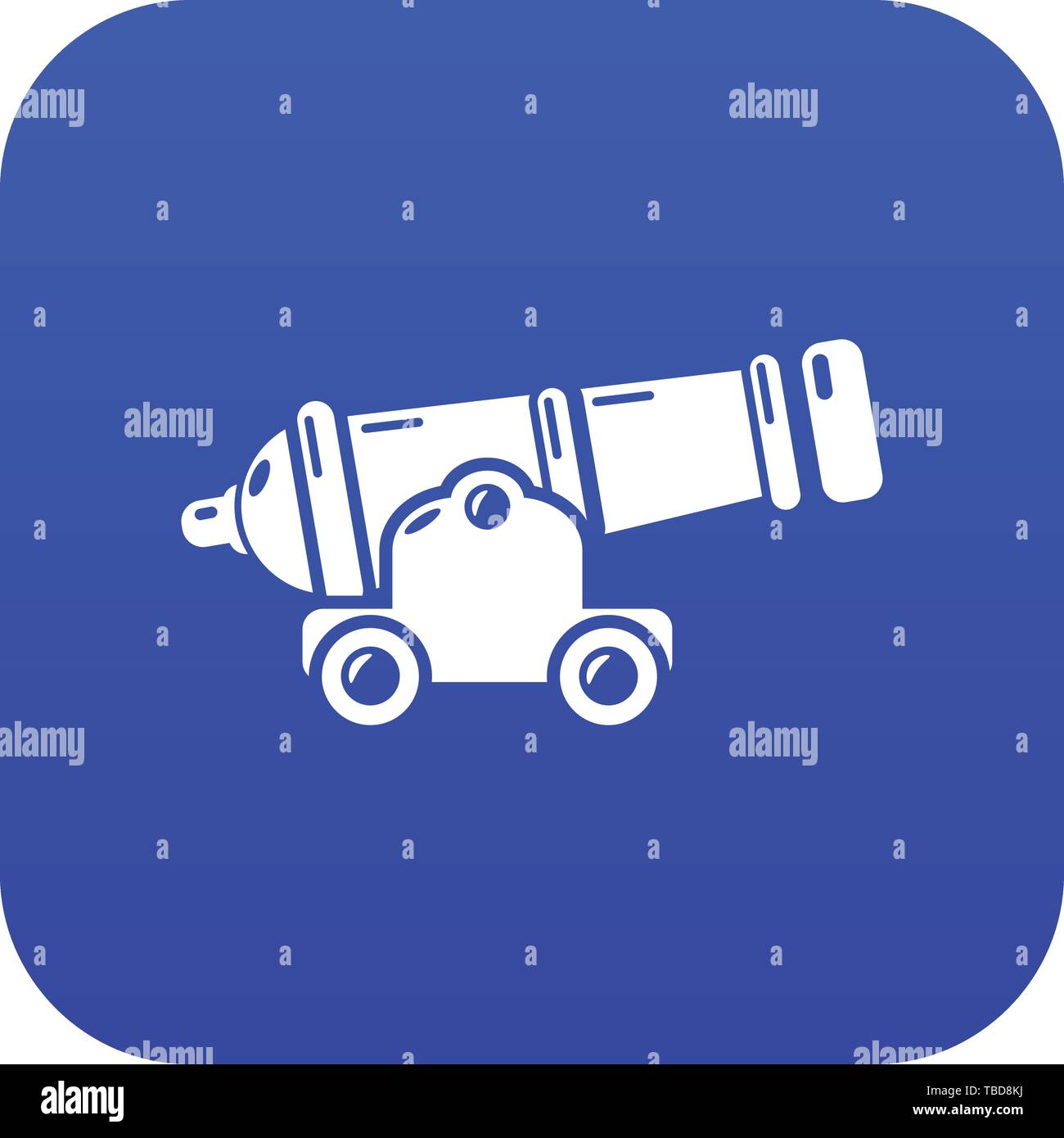 Shooting gun icon blue vector Stock Vector Image & Art - Alamy