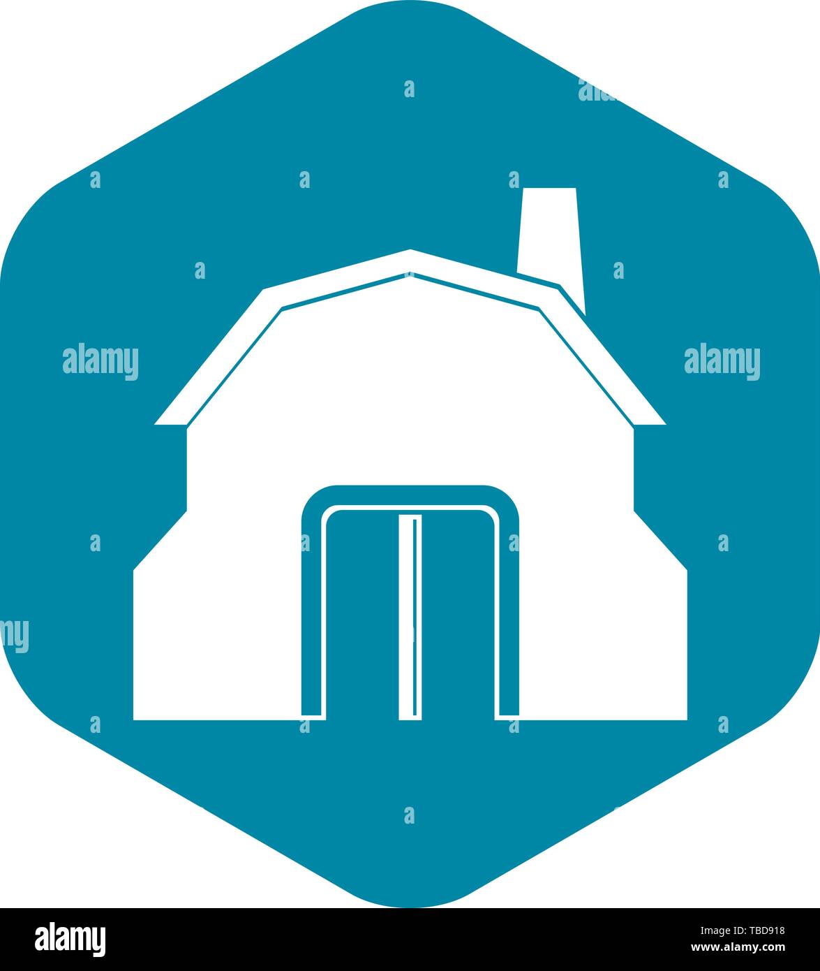 Blacksmith workshop building icon simple Stock Vector Image & Art - Alamy