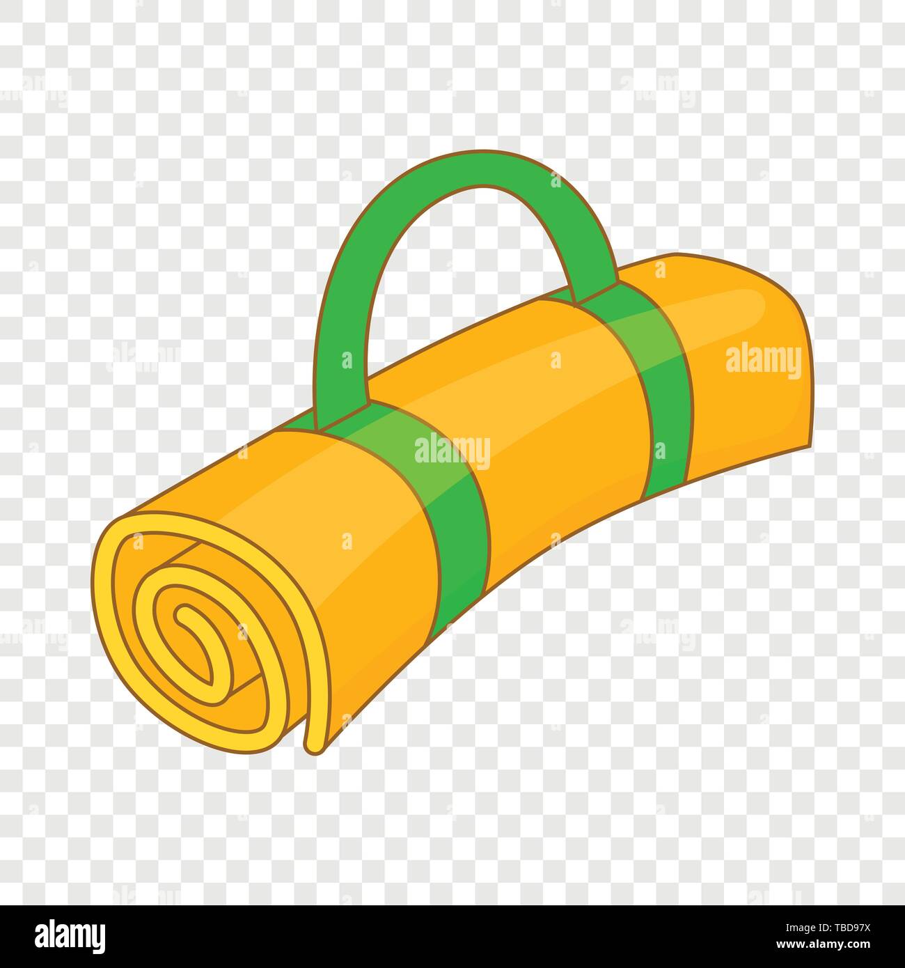 Tourist mat icon, cartoon style Stock Vector Image & Art - Alamy