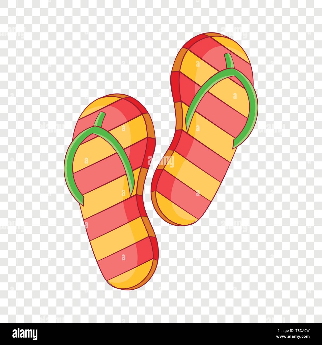 Slippers icon, cartoon style Stock Vector Image & Art - Alamy