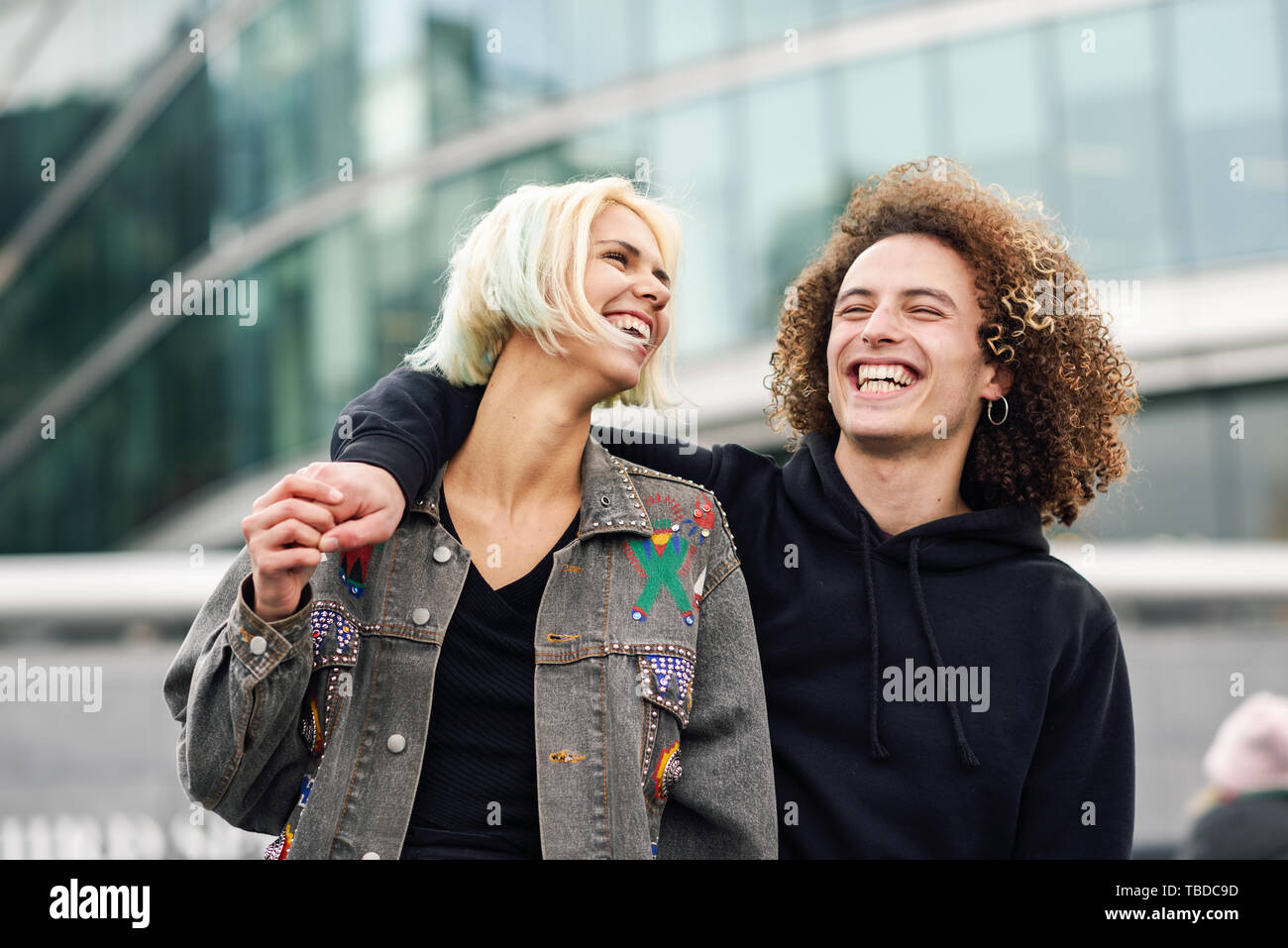 British Friends Laughing High Resolution Stock Photography and Images ...