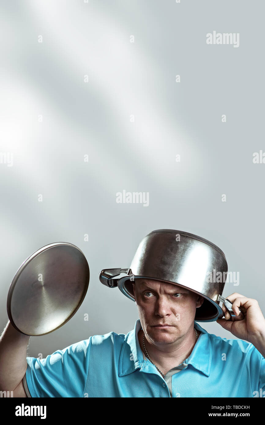 Bald chef head hi-res stock photography and images - Alamy