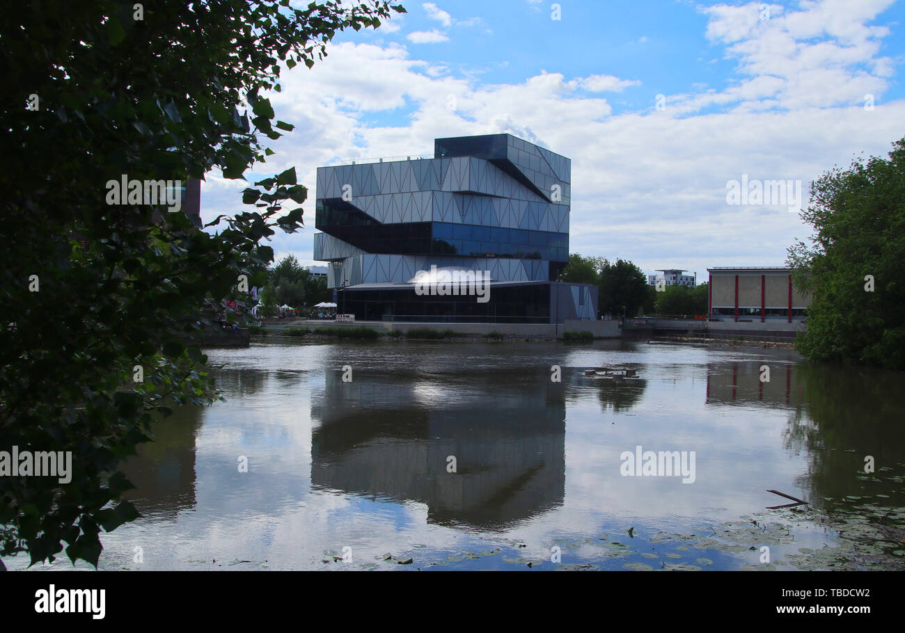 The Science Centre Experimenta in Heilbronn, Baden-Württemberg, Germany ...
