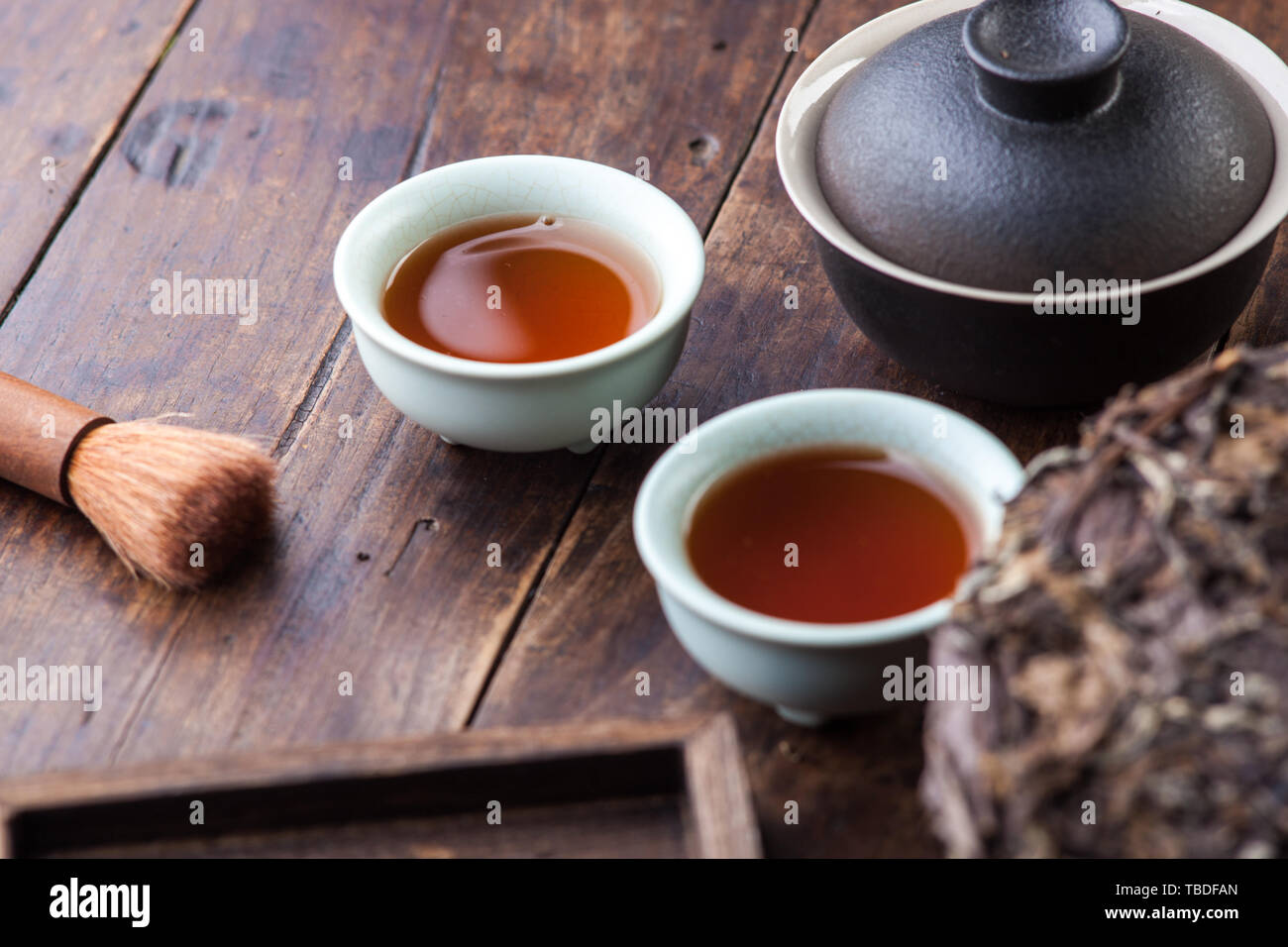 Old white tea Stock Photo - Alamy