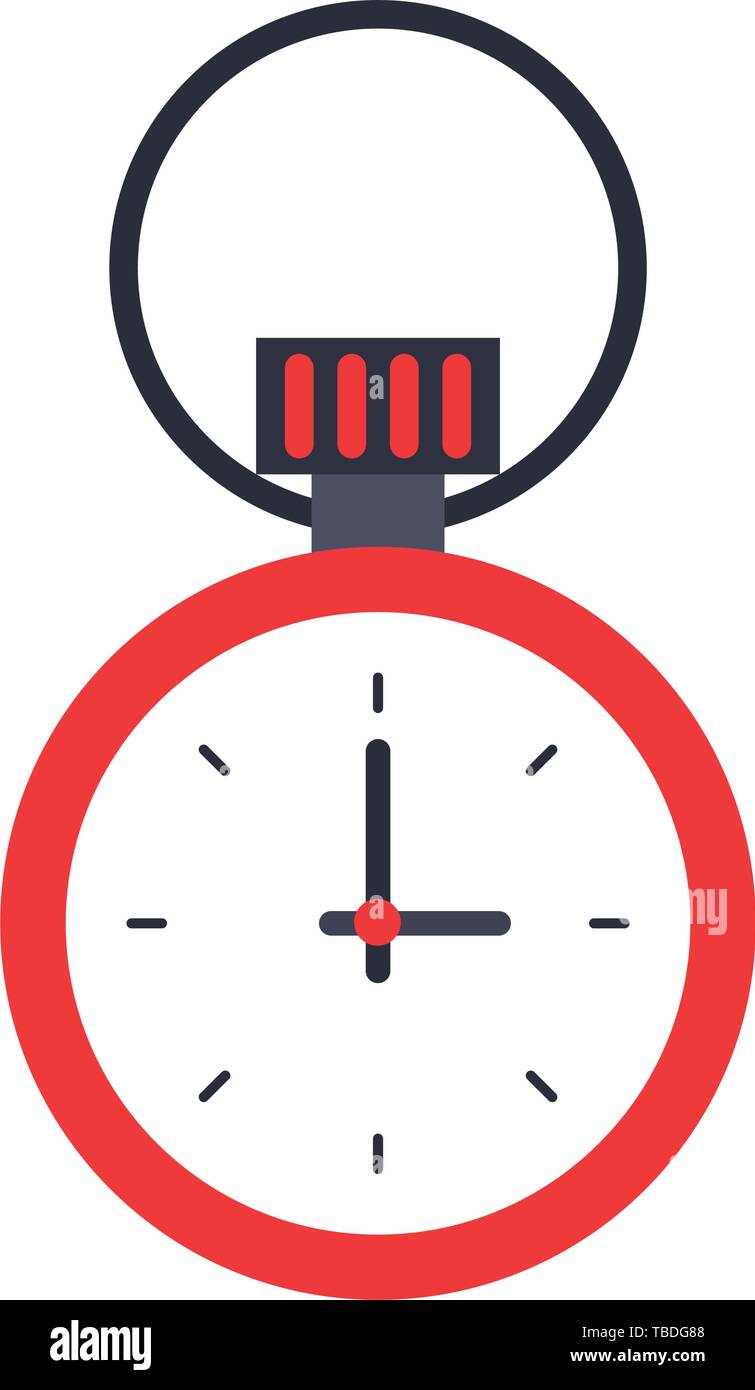 Chronometer time isolated symbol cartoon Stock Vector Image & Art - Alamy