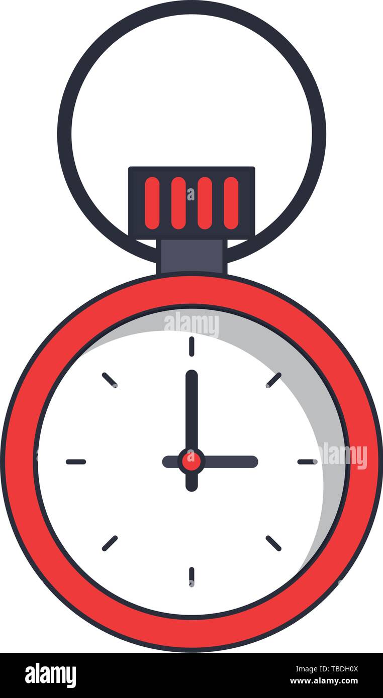 Chronometer time isolated symbol cartoon Stock Vector Image & Art - Alamy